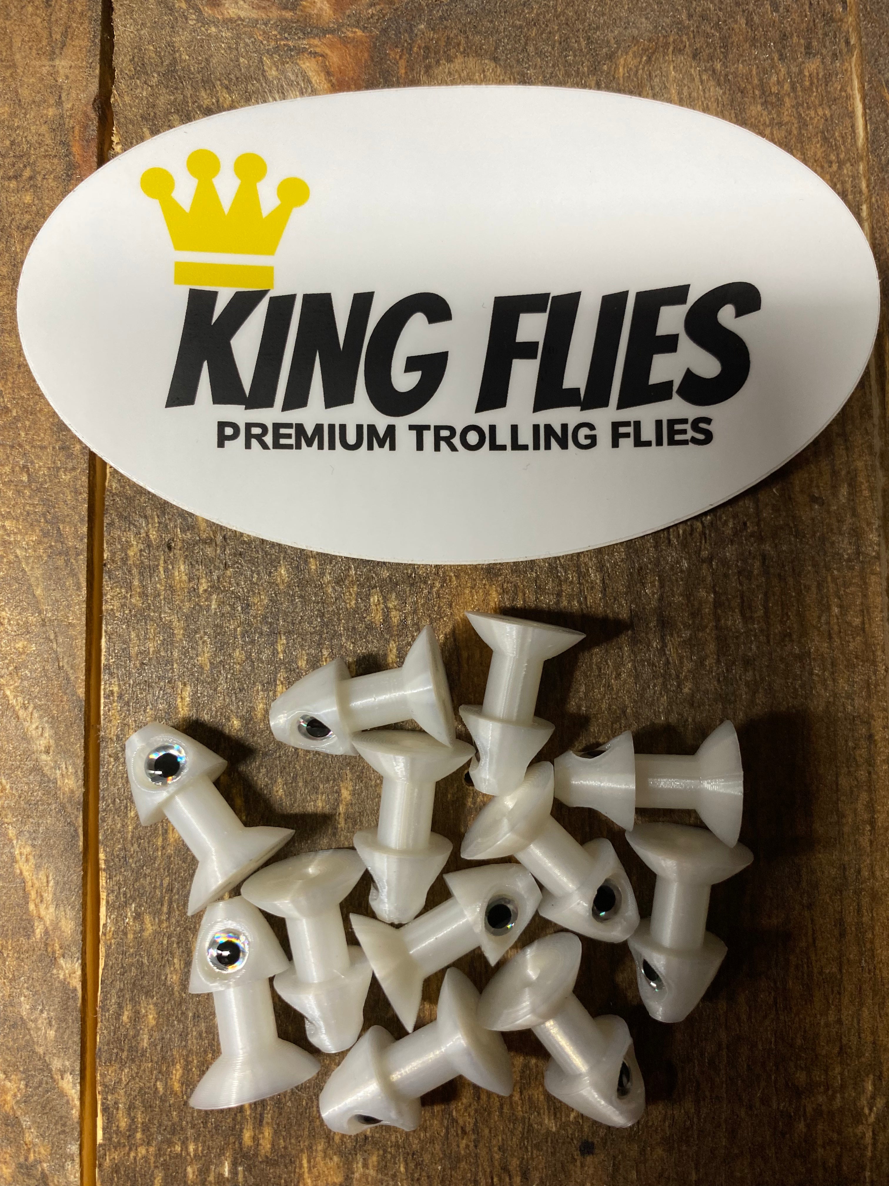 Blue Glow Bullet Head Standard Size – King Flies