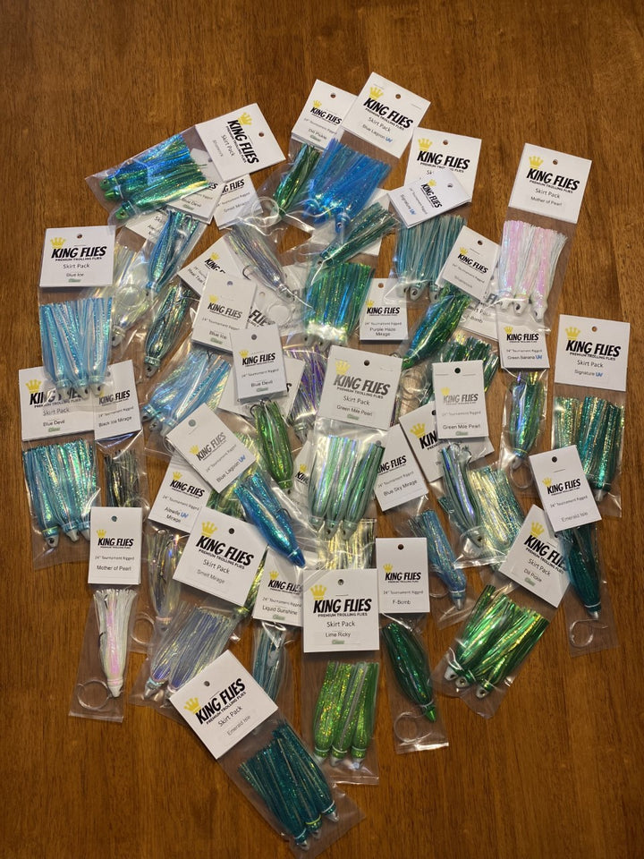King Flies Premium Trolling Flies