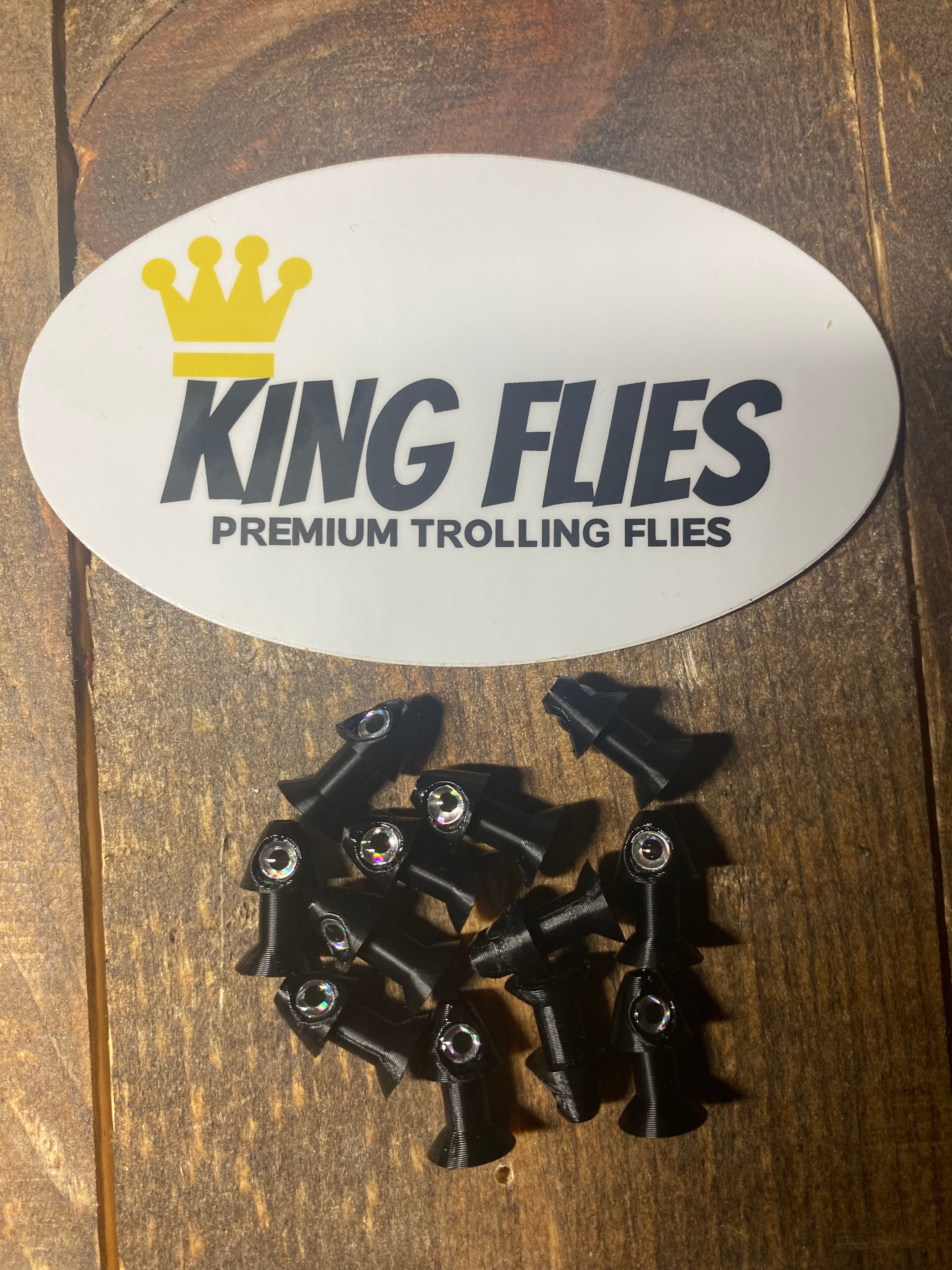 Black Bullet Head Standard Size – King Flies