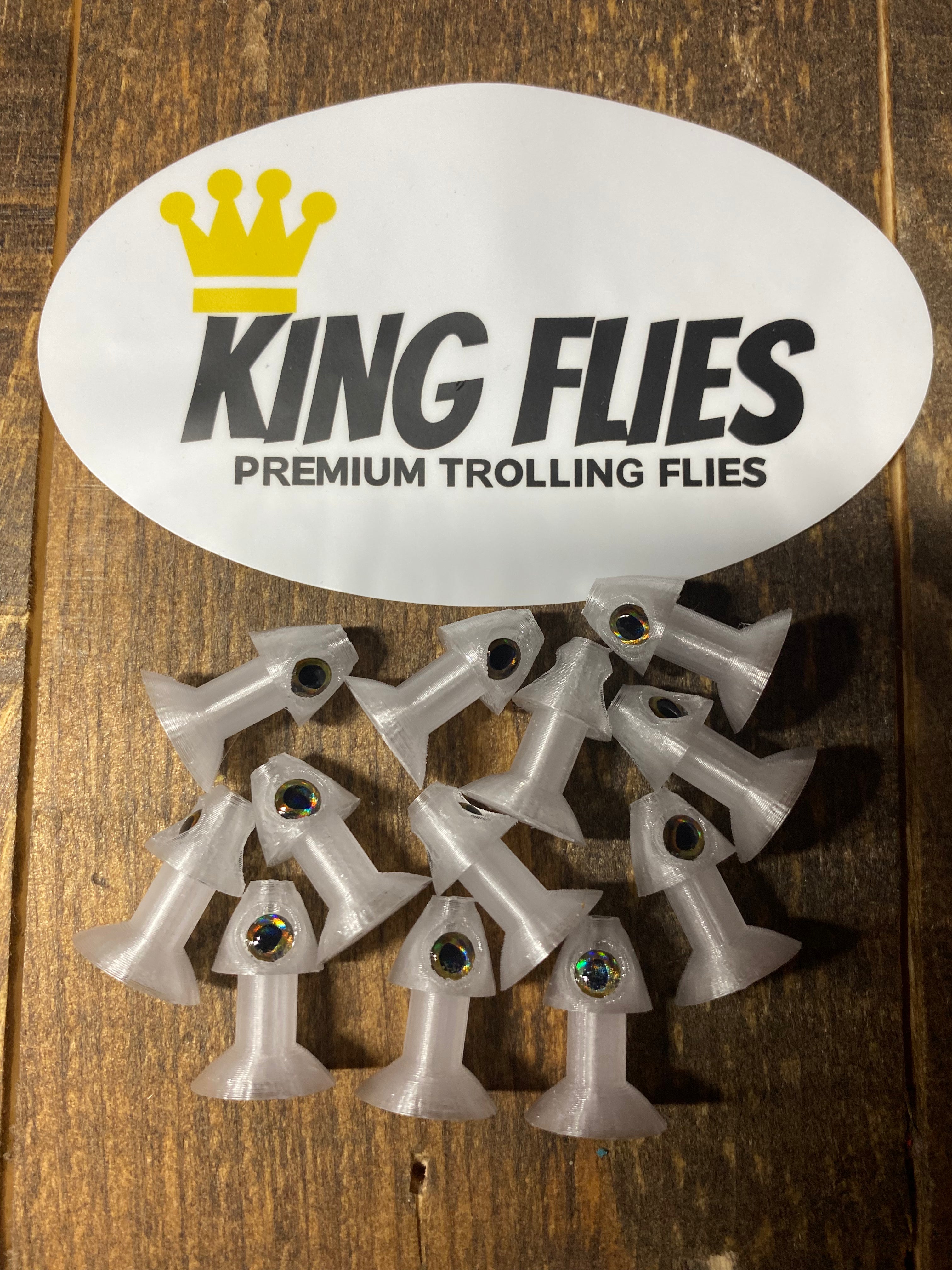 Clear Bullet Heads King Size – King Flies