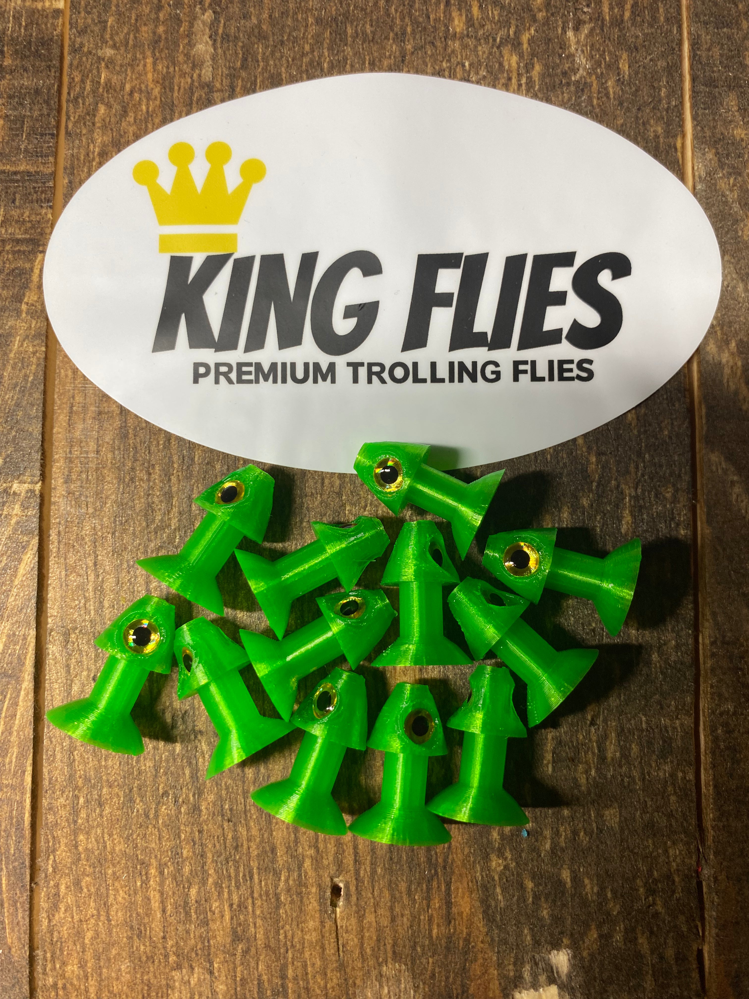 Green Bullet Head King Size – King Flies
